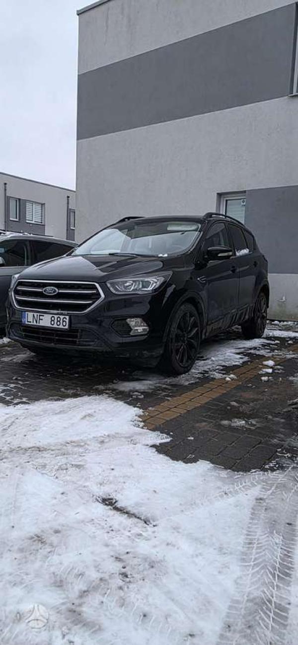 Melns Ford Escape 2017 Kauņa, ar dzinēja tilpumu 2.00 L un nobraukumu 118 tūkst. km par 7000 €, foto 2 vietnē AUTOMOTO.COM.LV