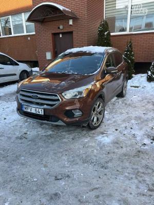 Brown Ford Escape 2017 in Klaipeda, with an engine capacity of 2.00 L and mileage of 110 thousand km for 9900 €, photo 3 on AUTOMOTO.COM.LV