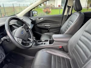 Grey Ford Escape 2018 in Utena, with an engine capacity of 1.50 L and mileage of 141 thousand km for 8888 €, photo 12 on AUTOMOTO.COM.LV