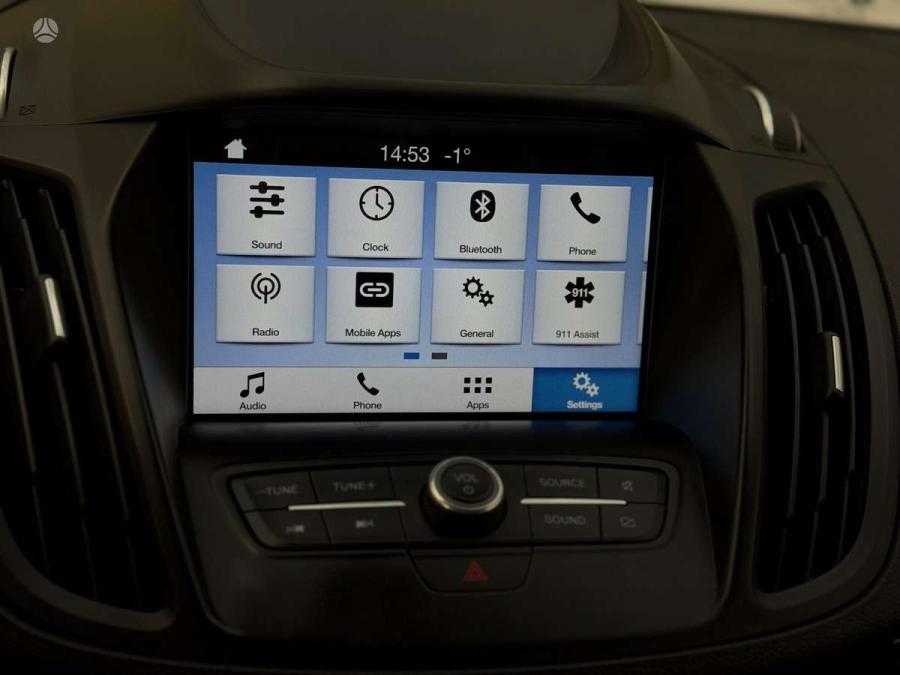 Grey Ford Escape 2019 in Vilnius, with an engine capacity of 1.50 L and mileage of 132 thousand km for 9500 €, photo 23 on AUTOMOTO.COM.LV