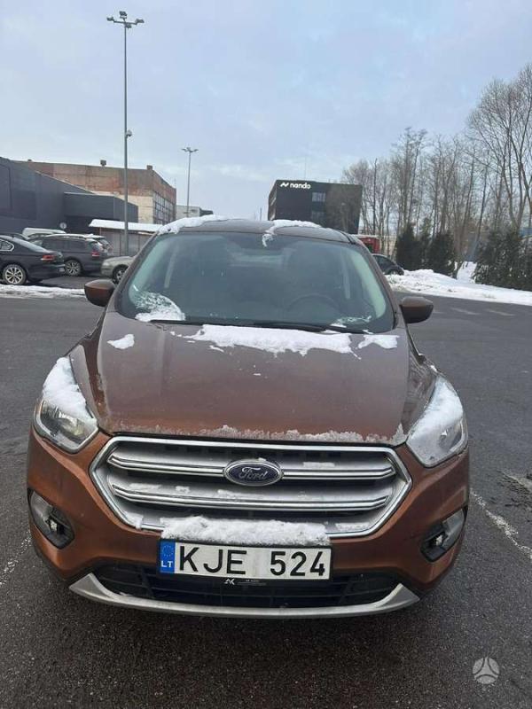 Oranžs Ford Escape 2018 Kauņa, ar dzinēja tilpumu 2.00 L un nobraukumu 100 tūkst. km par 4800 €, foto 3 vietnē AUTOMOTO.COM.LV
