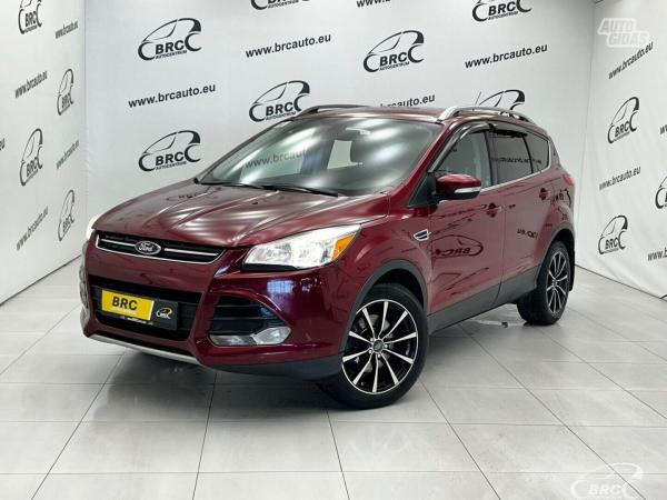 Red Ford Escape 2014 in Avizieniai, with an engine capacity of 2.00 L and mileage of 132 thousand km for 7000 €, photo 1 on AUTOMOTO.COM.LV