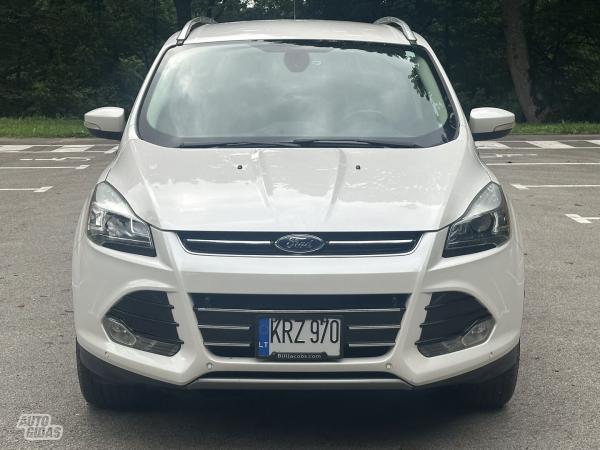 White Ford Escape 2014 in Alytus, with an engine capacity of 2.00 L and mileage of 108 thousand km for 8300 €, photo 2 on AUTOMOTO.COM.LV