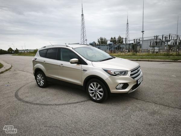 Ford Escape 2017 Viļņa vietnē Dzeltens Ford Escape 2017 Viļņa, ar dzinēja tilpumu 2.00 L un nobraukumu 85 tūkst. km par 9000 €, foto 4 vietnē AUTOMOTO.COM.LV