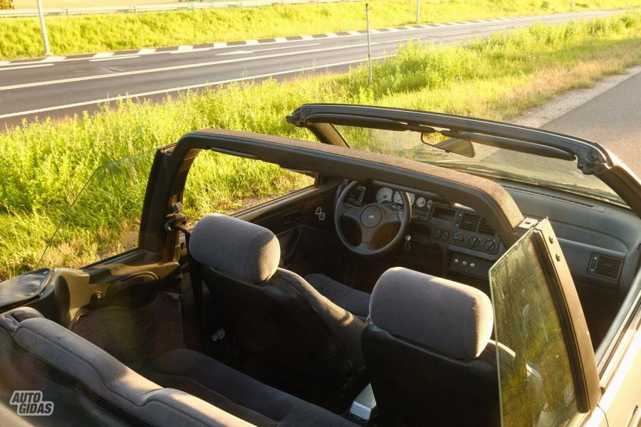 Ford Escort 1992 Viļņa, ar dzinēja tilpumu 1.60 L un nobraukumu 43 tūkst. km par 1999 €, foto 4 vietnē AUTOMOTO.COM.LV