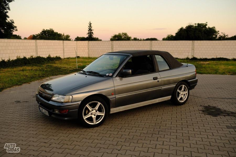 Ford Escort 1992 Viļņa, ar dzinēja tilpumu 1.60 L un nobraukumu 43 tūkst. km par 1999 €, foto 9 vietnē AUTOMOTO.COM.LV
