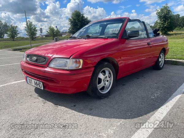 Sarkans Ford Escort 1991 Tallina, ar dzinēja tilpumu 1.60 L un nobraukumu 101 tūkst. km par 1490 €, foto 1 vietnē AUTOMOTO.COM.LV