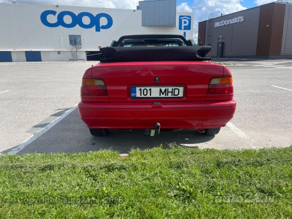 Sarkans Ford Escort 1991 Tallina, ar dzinēja tilpumu 1.60 L un nobraukumu 101 tūkst. km par 1490 €, foto 6 vietnē AUTOMOTO.COM.LV