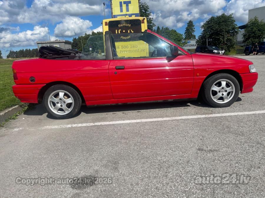 Sarkans Ford Escort 1991 Tallina, ar dzinēja tilpumu 1.60 L un nobraukumu 101 tūkst. km par 1490 €, foto 5 vietnē AUTOMOTO.COM.LV
