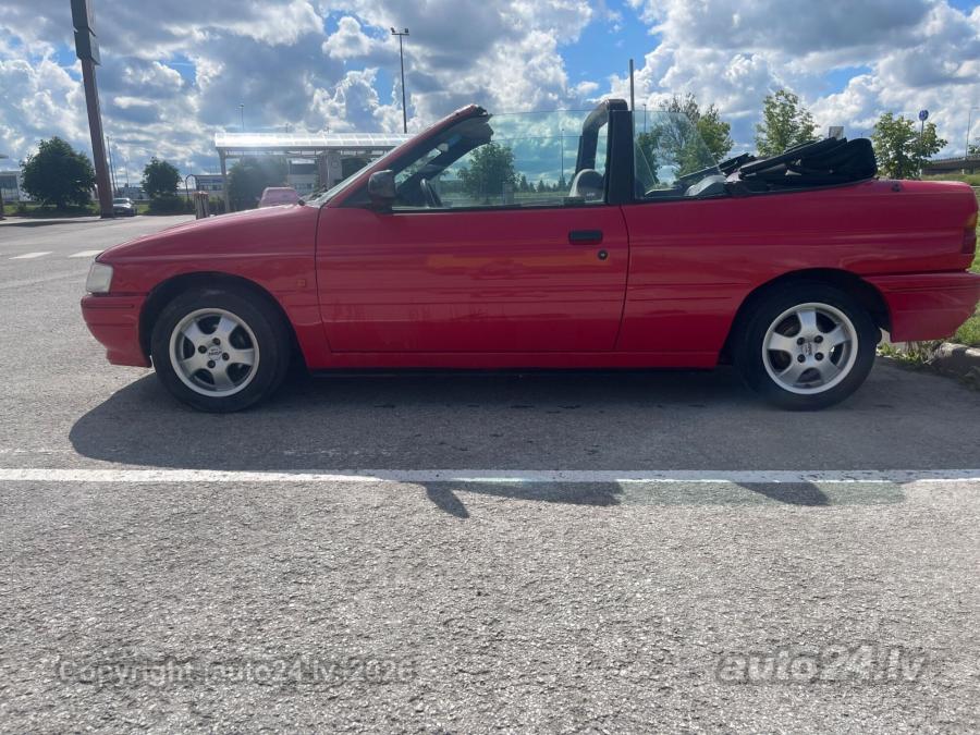 Sarkans Ford Escort 1991 Tallina, ar dzinēja tilpumu 1.60 L un nobraukumu 101 tūkst. km par 1490 €, foto 9 vietnē AUTOMOTO.COM.LV