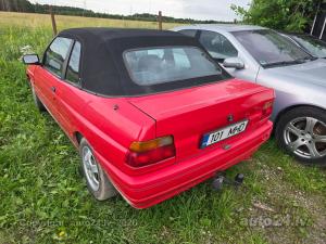 Red Ford Escort 1991 in Tallinn, with an engine capacity of 1.60 L and mileage of 0 thousand km for 1770 €, photo 3 on AUTOMOTO.COM.LV