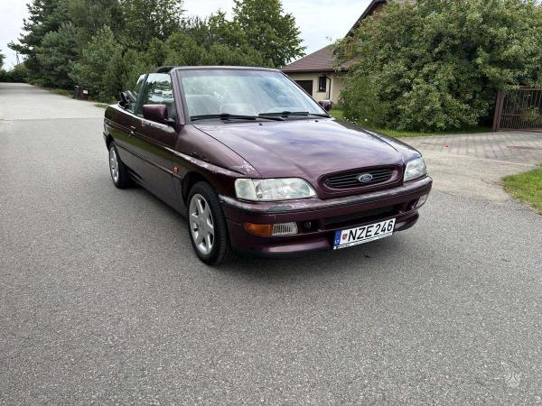 Sarkans Ford Escort 1994 Klaipėda, ar dzinēja tilpumu 1.80 L un nobraukumu 42 tūkst. km par 1899 €, foto 6 vietnē AUTOMOTO.COM.LV