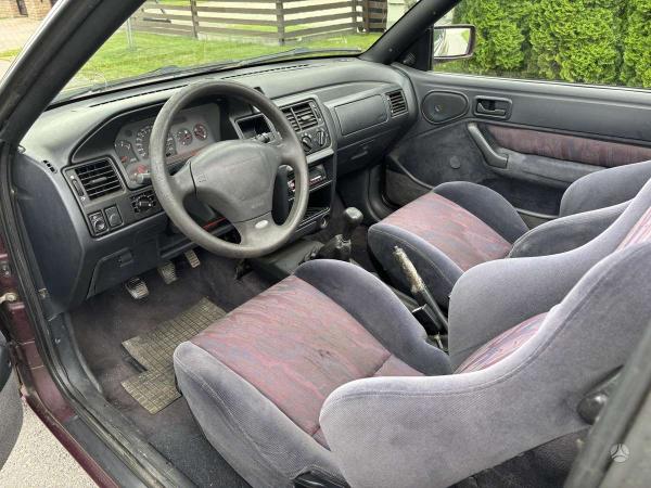 Sarkans Ford Escort 1994 Klaipėda, ar dzinēja tilpumu 1.80 L un nobraukumu 42 tūkst. km par 1899 €, foto 8 vietnē AUTOMOTO.COM.LV