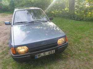 Ford Escort 1989 in Klaipeda, with an engine capacity of 1.40 L and mileage of 45 thousand km for 1000 €, photo  on AUTOMOTO.COM.LV