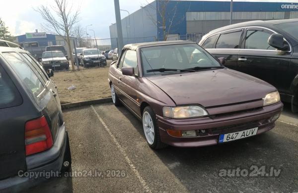 Violets Ford Escort 1992 Tallina, ar dzinēja tilpumu 1.80 L un nobraukumu 105 tūkst. km par 400 €, foto 5 vietnē AUTOMOTO.COM.LV