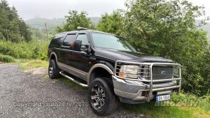 Black Ford Excursion 2000 in Tartu, with an engine capacity of 7.30 L and mileage of 180 thousand km for 20000 €, photo  on AUTOMOTO.COM.LV