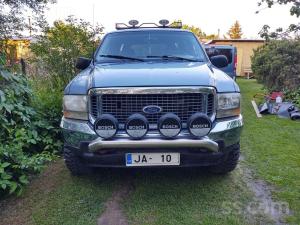 Blue Ford Excursion 2000 in Riga, with an engine capacity of 6.80 L and mileage of 234 thousand km for 10000 €, photo  on AUTOMOTO.COM.LV