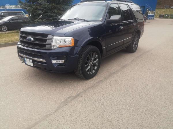 Zils Ford Expedition 2017 Viļņa, ar dzinēja tilpumu 3.50 L un nobraukumu 150 tūkst. km par 10999 €, foto 2 vietnē AUTOMOTO.COM.LV