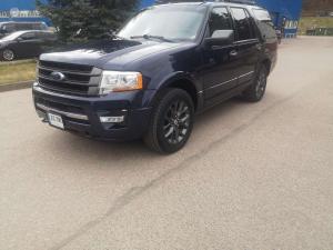 Blue Ford Expedition 2017 in Vilnius, with an engine capacity of 3.50 L and mileage of 150 thousand km for 10999 €, photo 3 on AUTOMOTO.COM.LV