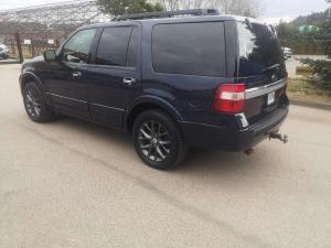 Blue Ford Expedition 2017 in Vilnius, with an engine capacity of 3.50 L and mileage of 150 thousand km for 10999 €, photo 5 on AUTOMOTO.COM.LV