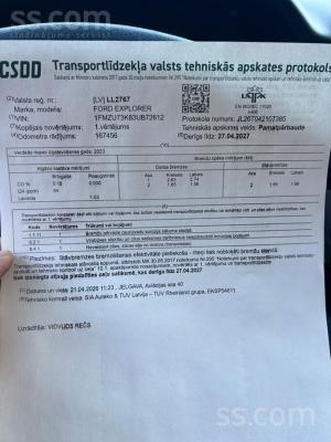 Melns Ford Explorer 2003 Jelgava, ar dzinēja tilpumu 4.00 L un nobraukumu 167 tūkst. km par 3550 €, foto 7 vietnē AUTOMOTO.COM.LV