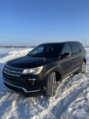 Black Ford Explorer 2018 in Kaunas, with an engine capacity of 3.50 L and mileage of 50 thousand km for 24000 €, photo  on AUTOMOTO.COM.LV