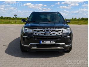 Melns Ford Explorer 2018 Rīga, ar dzinēja tilpumu 3.50 L un nobraukumu 154 tūkst. km par 15500 €, foto 4 vietnē AUTOMOTO.COM.LV