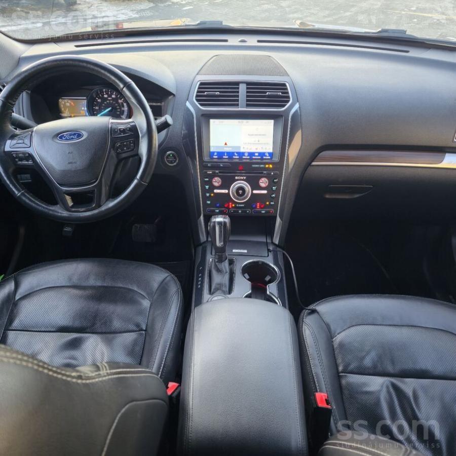 Melns Ford Explorer 2018 Rīga, ar dzinēja tilpumu 3.50 L un nobraukumu 154 tūkst. km par 15500 €, foto 25 vietnē AUTOMOTO.COM.LV
