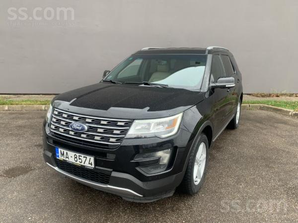 Black Ford Explorer 2019 in Riga, with an engine capacity of 2.30 L and mileage of 125 thousand km for 20500 €, photo 2 on AUTOMOTO.COM.LV