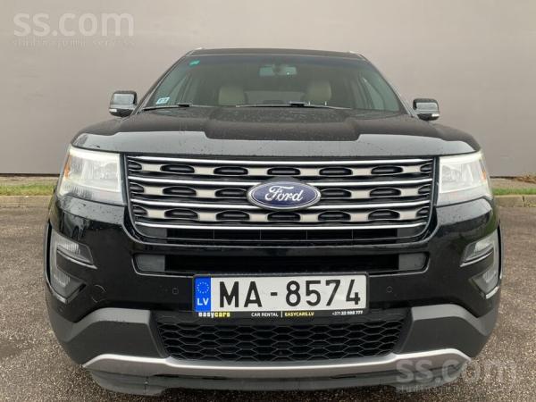 Black Ford Explorer 2019 in Riga, with an engine capacity of 2.30 L and mileage of 125 thousand km for 20500 €, photo 8 on AUTOMOTO.COM.LV