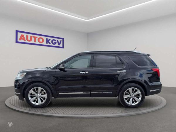 Melns Ford Explorer 2019 Kauņa, ar dzinēja tilpumu 3.50 L un nobraukumu 132 tūkst. km par 21499 €, foto 2 vietnē AUTOMOTO.COM.LV