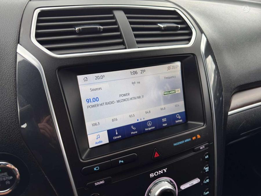 Melns Ford Explorer 2019 Kauņa, ar dzinēja tilpumu 3.50 L un nobraukumu 132 tūkst. km par 21499 €, foto 17 vietnē AUTOMOTO.COM.LV