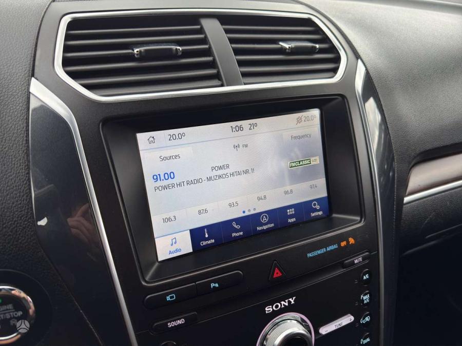 Melns Ford Explorer 2019 Kauņa, ar dzinēja tilpumu 3.50 L un nobraukumu 132 tūkst. km par 19999 €, foto 17 vietnē AUTOMOTO.COM.LV