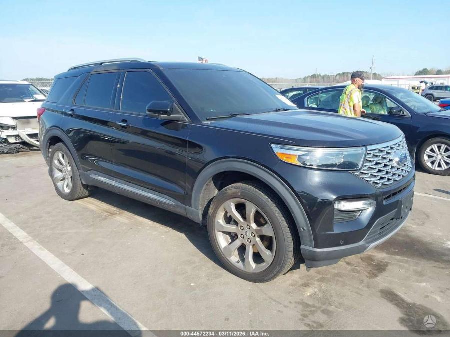 Melns Ford Explorer 2020 Kauņa, ar dzinēja tilpumu 2.96 L un nobraukumu 121 tūkst. km par 15730 €, foto 1 vietnē AUTOMOTO.COM.LV