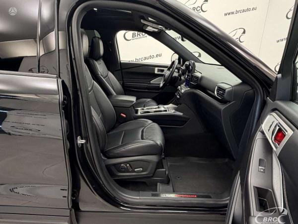 Melns Ford Explorer 2020 Viļņa, ar dzinēja tilpumu 3.00 L un nobraukumu 122 tūkst. km par 28500 €, foto 5 vietnē AUTOMOTO.COM.LV