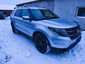 Grey Ford Explorer 2014 in Siauliai, with an engine capacity of 3.49 L and mileage of 220 thousand km for 9500 €, photo  on AUTOMOTO.COM.LV
