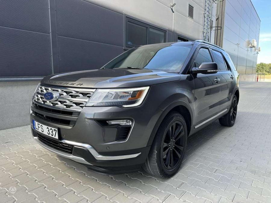 Pelēks Ford Explorer 2018 Šauļi, ar dzinēja tilpumu 3.50 L un nobraukumu 79 tūkst. km par 18999 €, foto 7 vietnē AUTOMOTO.COM.LV