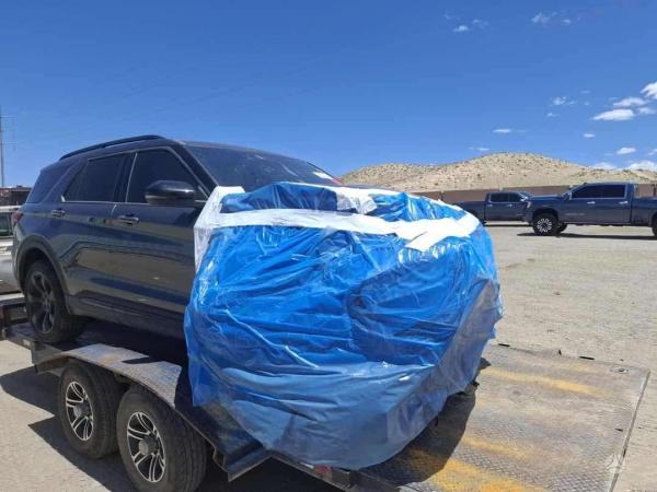 Pelēks Ford Explorer 2020 Klaipėda, ar dzinēja tilpumu 2.96 L un nobraukumu 125 tūkst. km par 10500 €, foto 7 vietnē AUTOMOTO.COM.LV