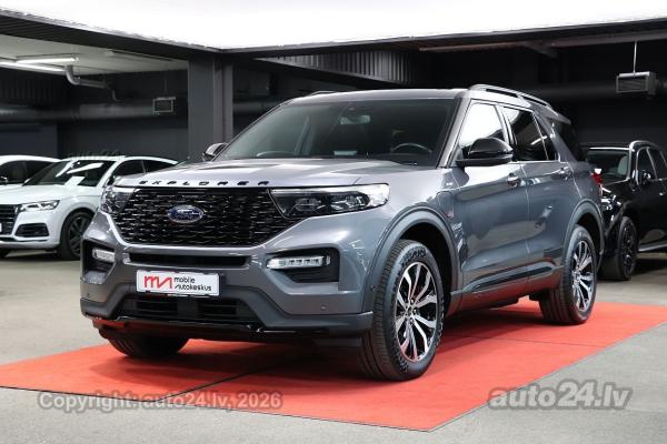 Pelēks Ford Explorer 2021 Tallina, ar dzinēja tilpumu 3.00 L un nobraukumu 119 tūkst. km par 39995 €, foto 2 vietnē AUTOMOTO.COM.LV