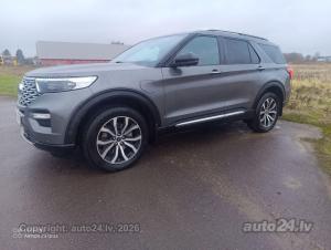 Pelēks Ford Explorer 2023 Tallina, ar dzinēja tilpumu 3.00 L un nobraukumu 62 tūkst. km par 43800 €, foto  vietnē AUTOMOTO.COM.LV