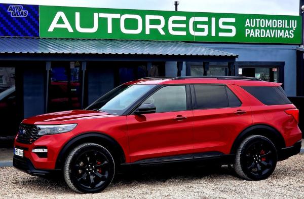 Sarkans Ford Explorer 2020 Kretinga, ar dzinēja tilpumu 3.00 L un nobraukumu 198 tūkst. km par 25499 €, foto 8 vietnē AUTOMOTO.COM.LV