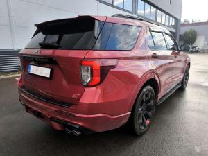 Red Ford Explorer 2020 in Siauliai, with an engine capacity of 2.96 L and mileage of 266 thousand km for 14500 €, photo 3 on AUTOMOTO.COM.LV