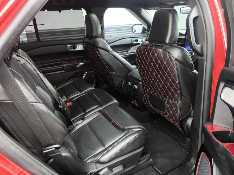Red Ford Explorer 2020 in Siauliai, with an engine capacity of 2.96 L and mileage of 266 thousand km for 14500 €, photo 19 on AUTOMOTO.COM.LV