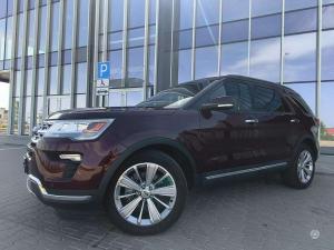 Violets Ford Explorer 2019 Viļņa, ar dzinēja tilpumu 3.50 L un nobraukumu 71 tūkst. km par 22800 €, foto  vietnē AUTOMOTO.COM.LV
