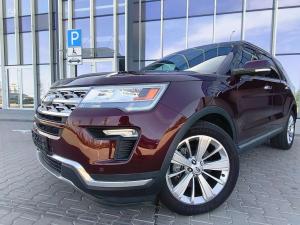 Violet Ford Explorer 2019 in Vilnius, with an engine capacity of 3.50 L and mileage of 71 thousand km for 22800 €, photo 3 on AUTOMOTO.COM.LV