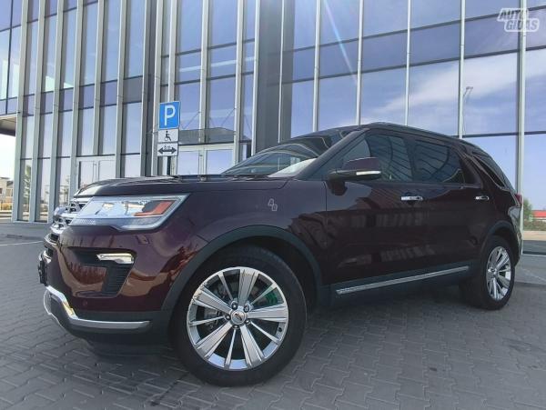 Violets Ford Explorer 2019 Viļņa, ar dzinēja tilpumu 3.50 L un nobraukumu 71 tūkst. km par 22800 €, foto 1 vietnē AUTOMOTO.COM.LV