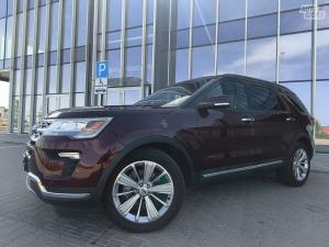 Violets Ford Explorer 2019 Viļņa, ar dzinēja tilpumu 3.50 L un nobraukumu 71 tūkst. km par 22800 €, foto 1 vietnē AUTOMOTO.COM.LV