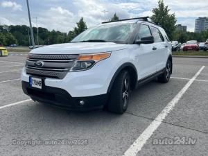 White Ford Explorer 2013 in Tallinn, with an engine capacity of 3.50 L and mileage of 225 thousand km for 10900 €, photo  on AUTOMOTO.COM.LV