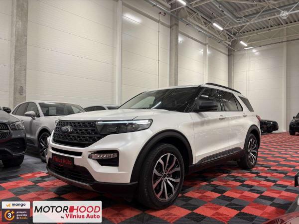Balts Ford Explorer 2021 Viļņa, ar dzinēja tilpumu 2.26 L un nobraukumu 52 tūkst. km par 26800 €, foto 1 vietnē AUTOMOTO.COM.LV