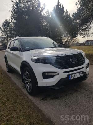 Balts Ford Explorer 2023 Kuldīga, ar dzinēja tilpumu 3.00 L un nobraukumu 100 tūkst. km par 40535 €, foto 3 vietnē AUTOMOTO.COM.LV